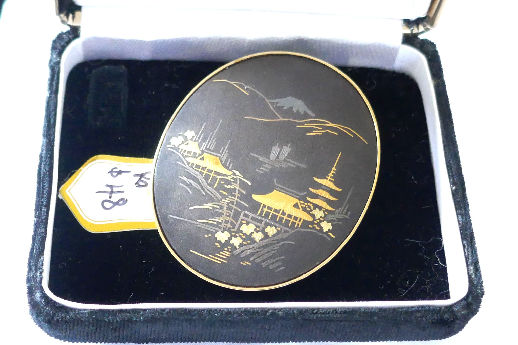 Large Japanese Brooch or Pendant – Napier Antiques