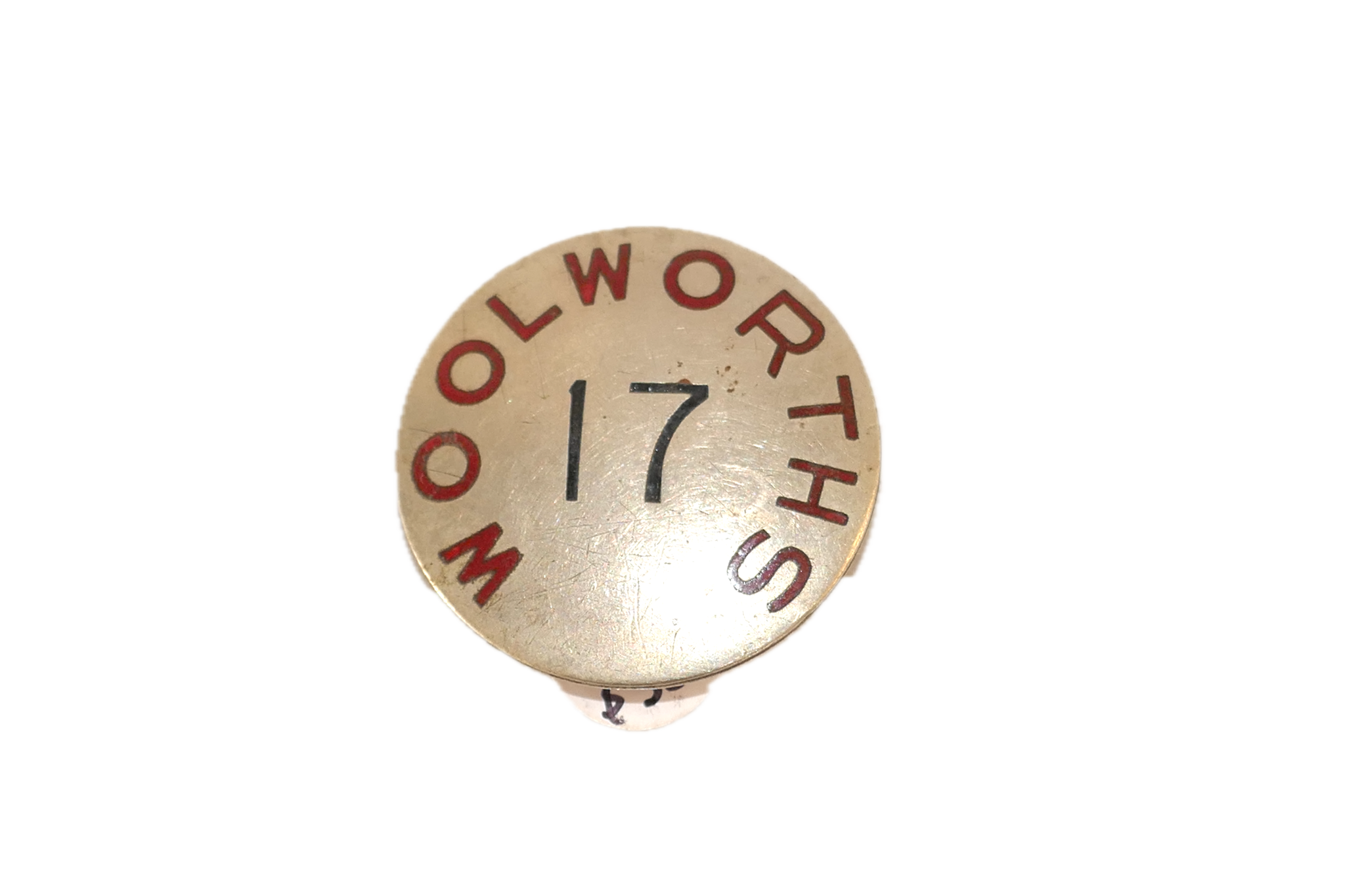 Vintage WOOLWORTHS 17 Badge – Napier Antiques
